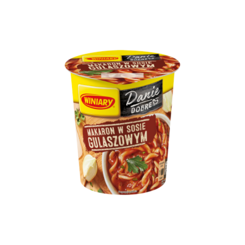 Winiary Danie W 5 Minut Pasta With Goulash Sauce 50G x 8 – Nordic Engros