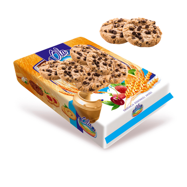1150 Ola Ciastka Chocolate Chip Cookies 10x500g – Nordic Engros