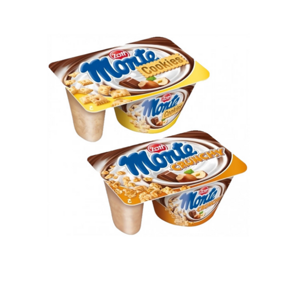 Zott Monte Dessert Cookies Crunchy 125G x 10 – Nordic Engros