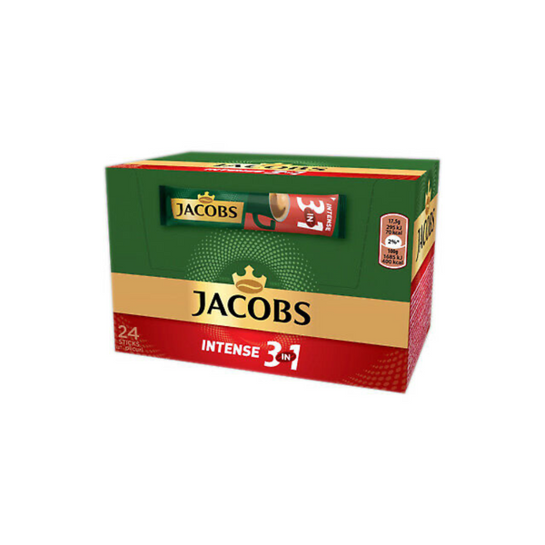 Jacobs Intense Instant Coffee 3In1 420G (24 Sachets) x 6 – Nordic Engros